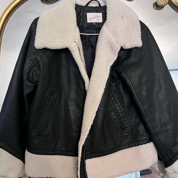 Universal Thread | Jackets & Coats | Universal Thread Black And Cream ...